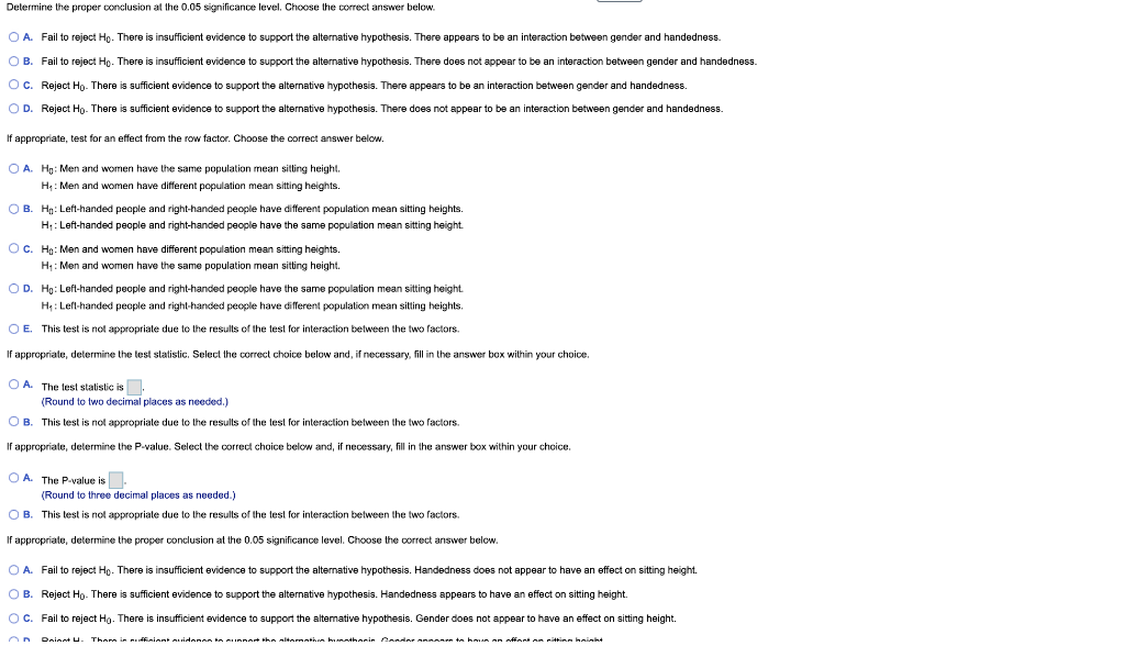 Solved The sitting height of a person is the vertical | Chegg.com