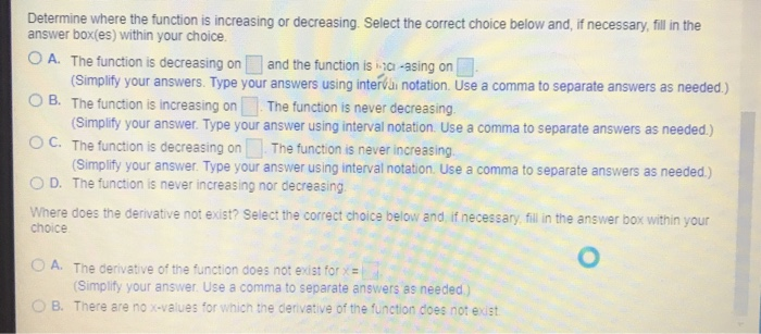 Solved fox) x2-1 Identify all the relative minimum points. | Chegg.com