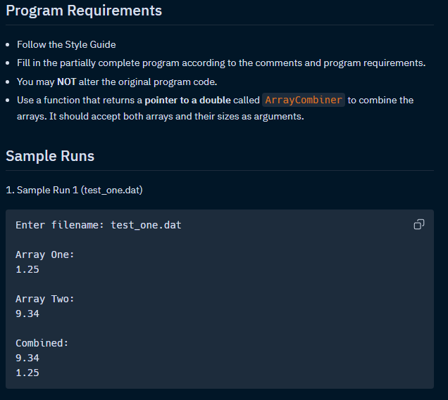 Solved The Assignment Your task is to complete the program | Chegg.com