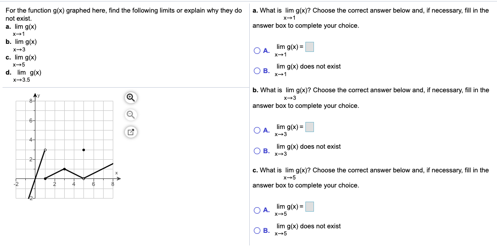 Solved For the function g(x) graphed here, find the | Chegg.com
