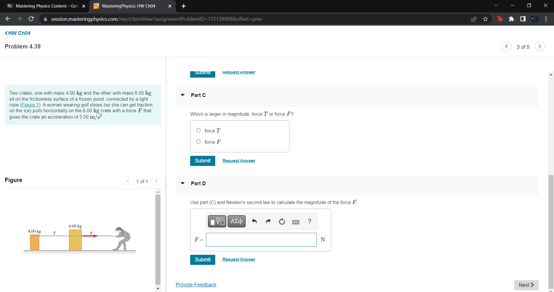 Solved Bb Mastering Physics Content - Gen x Mastering | Chegg.com