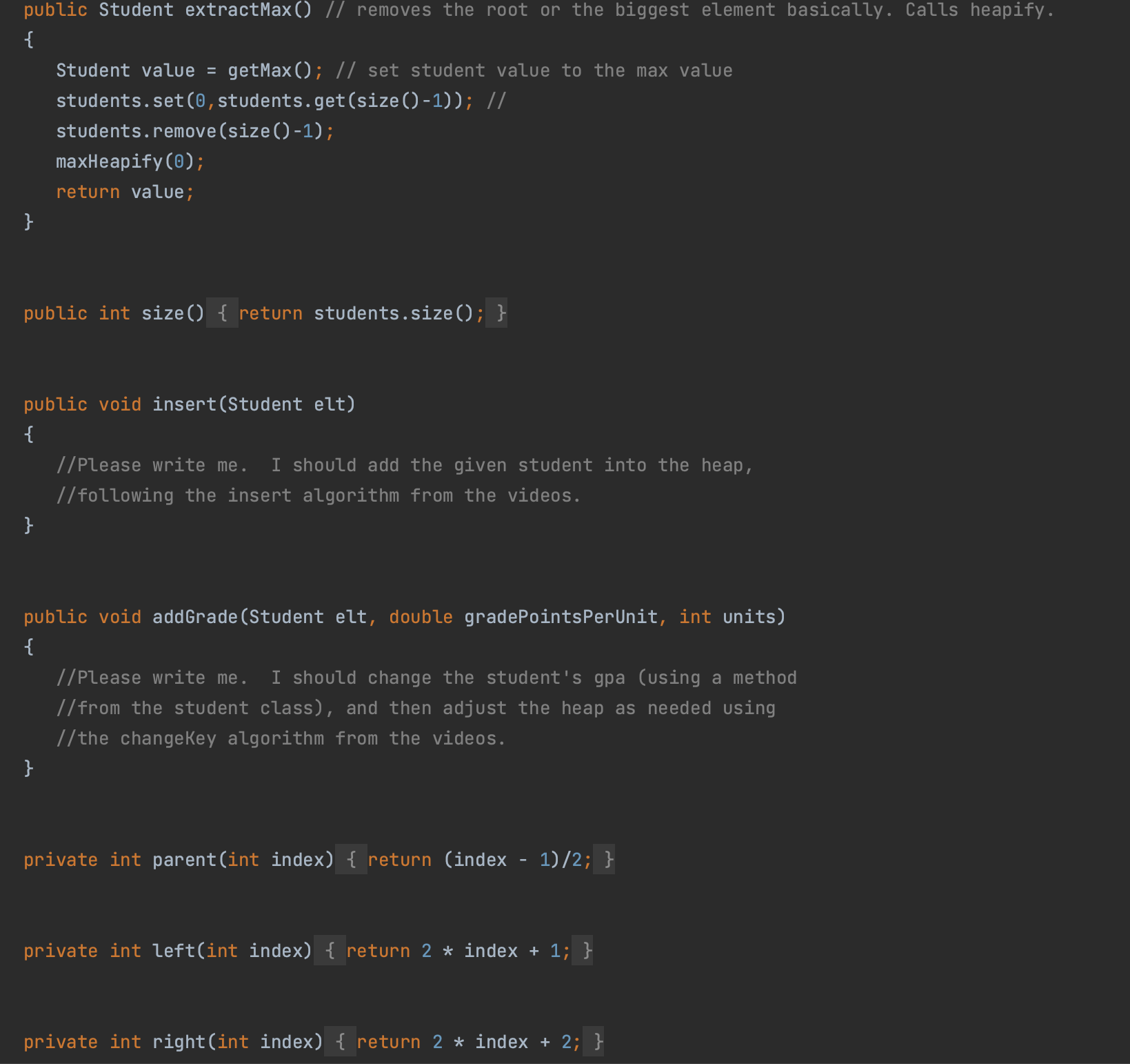 Solved PLEASE explain in detail what this code is doing for | Chegg.com