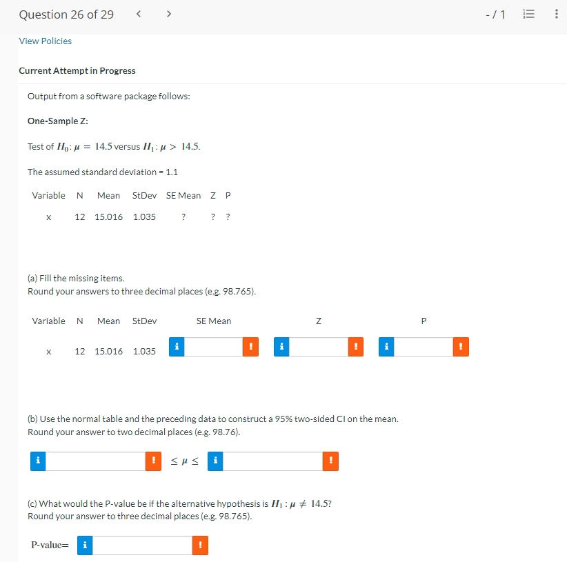 Solved View PoliciesCurrent Attempt in ProgressOutput from a | Chegg.com