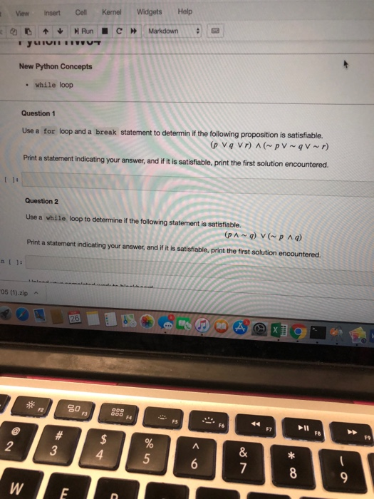 Solved View Insert Cell Kernel Widgets Help New Python | Chegg.com