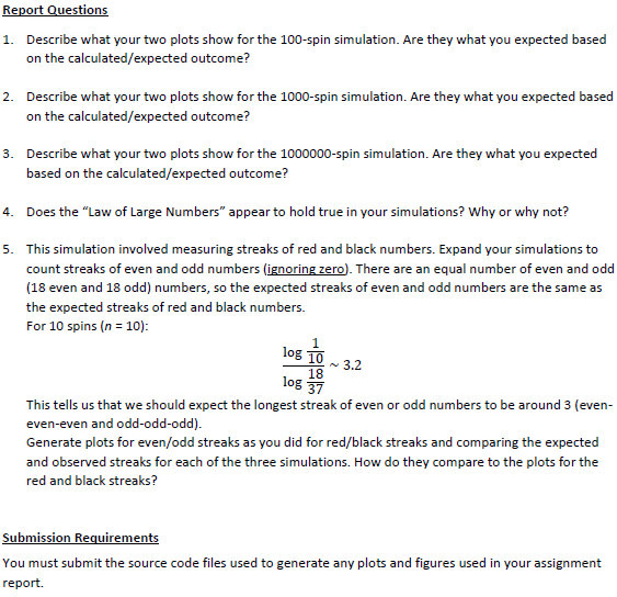 Solved Overview A Monte Carlo experiment is a statistical | Chegg.com