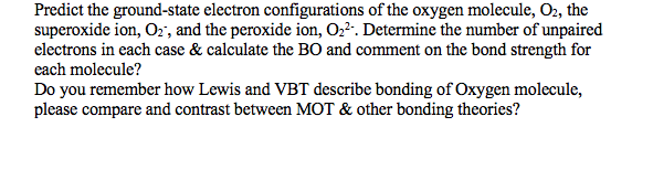 Solved Predict the ground-state electron configurations of | Chegg.com