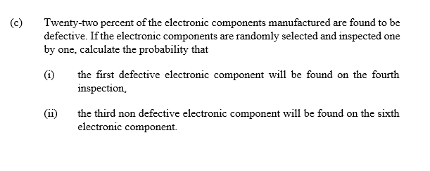 Solved Twenty-two percent of the electronic components | Chegg.com