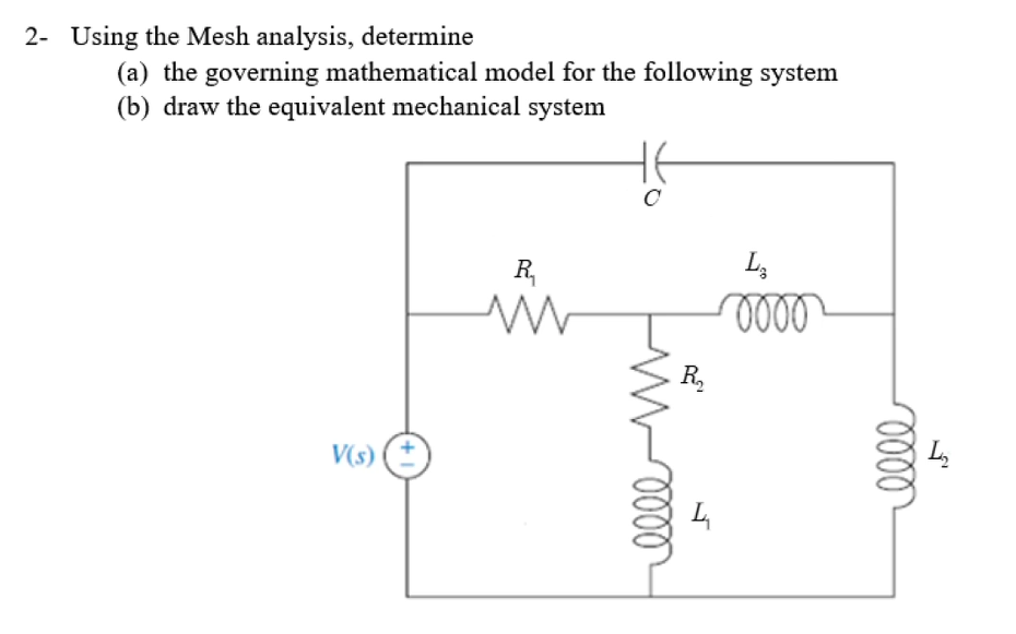 2 Using The Mesh Analysis Determine A The 0471
