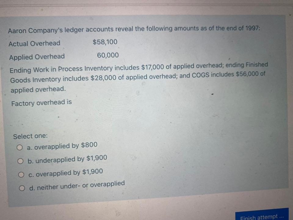 Solved Aaron Company's ledger accounts reveal the following | Chegg.com