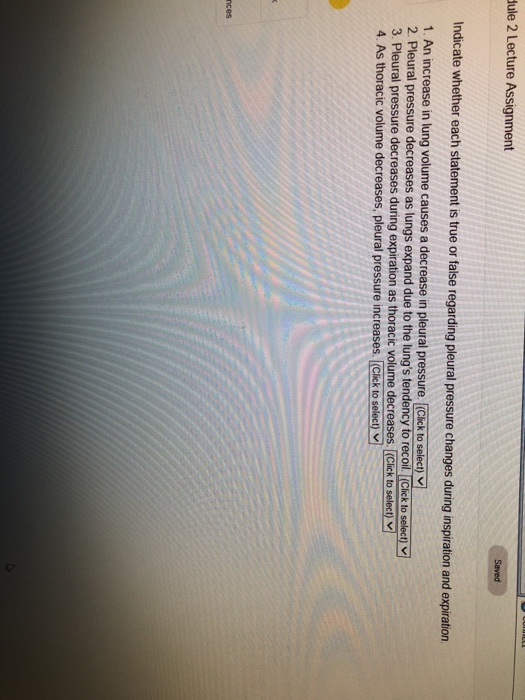 Solved dule 2 Lecture Assignment r each statement is true or | Chegg.com