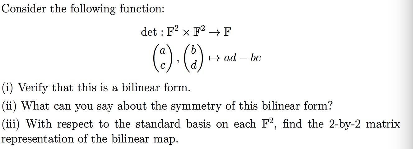 Solved Consider the following function: (i) Verify that this | Chegg.com