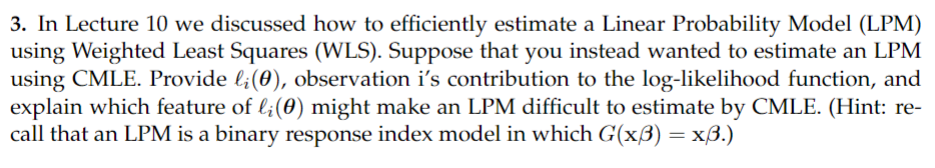 Solved 3. In Lecture 10 we discussed how to efficiently | Chegg.com