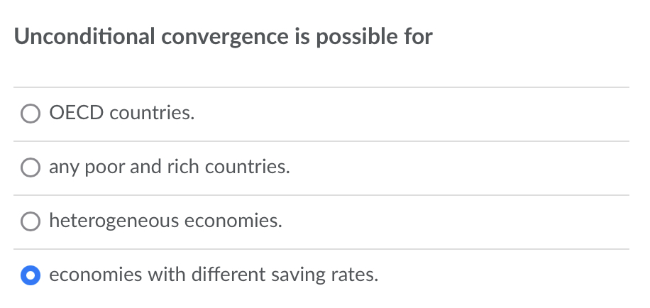 Solved Solow model is important because it implies that An | Chegg.com