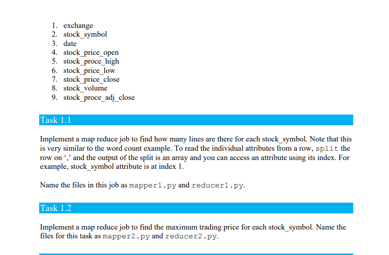 In this exercise, you are given a file called | Chegg.com