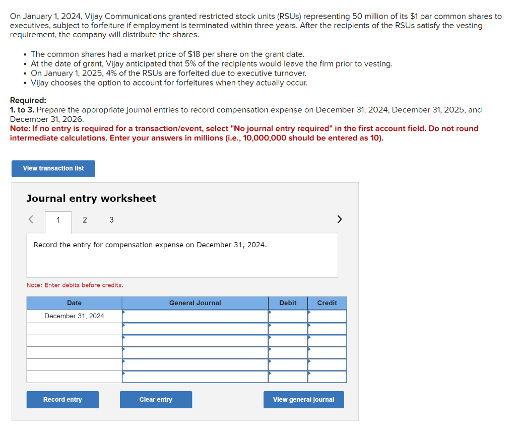 Solved 3 journal entries required :) I will give thumbs up | Chegg.com