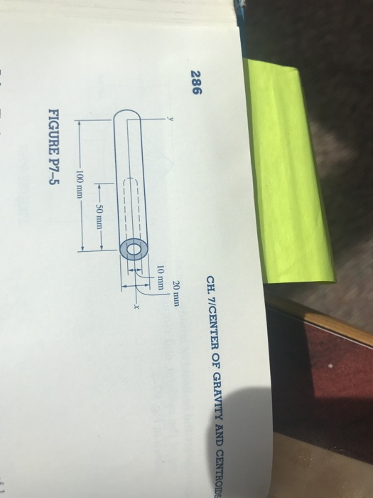 Solved Refer to Fig, P7-5. Determine the centroid of the | Chegg.com