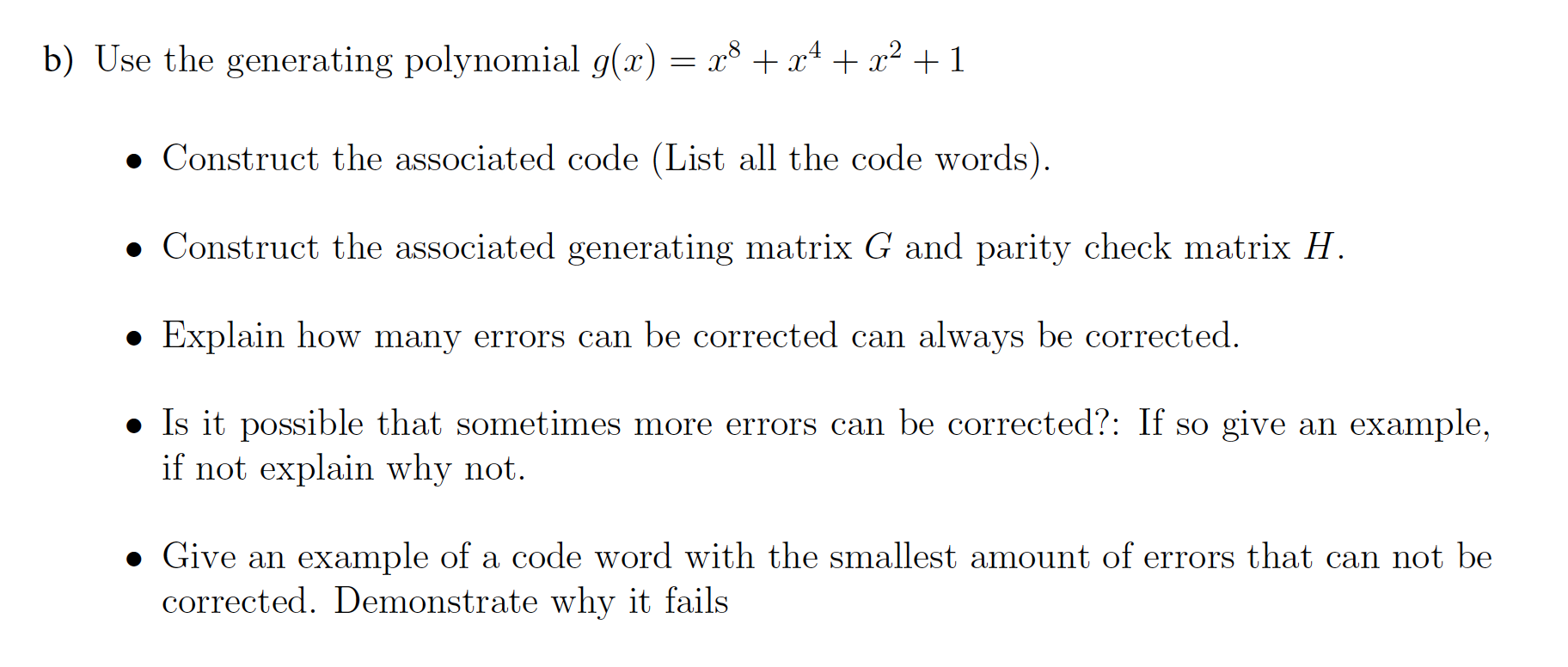 Solved Working in the factor ring R = Z2[x] (2:14 – 1) Note: | Chegg.com