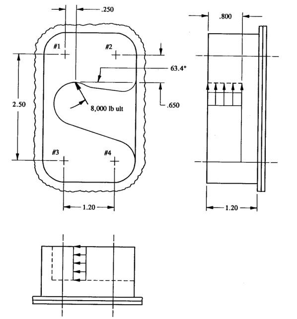 3.8 Problem for Solution. For the latch track fitting | Chegg.com