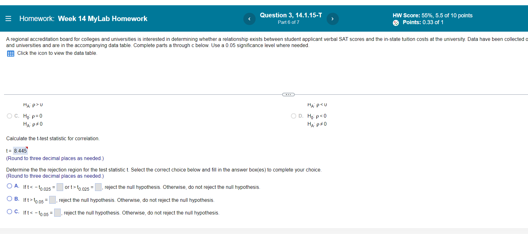 = Homework: Week 14 MyLab Homework Question 3, | Chegg.com