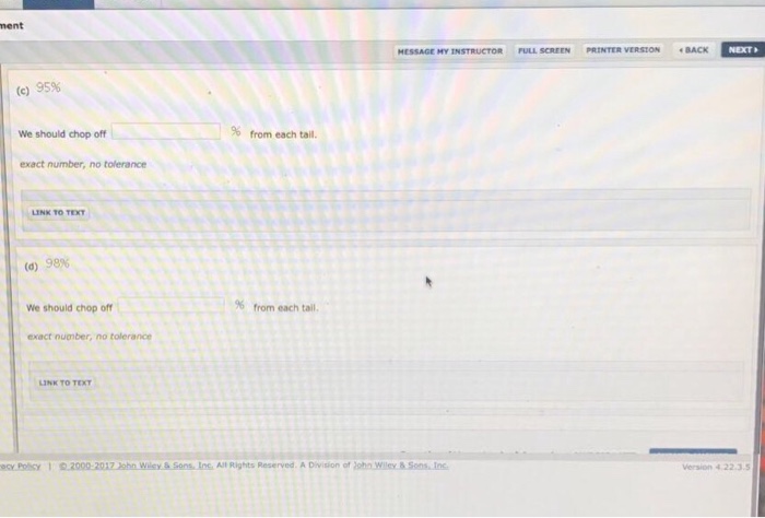 Solved Assignment NEXT PRINTER VERSION FULL SCREEN MESSAGE | Chegg.com