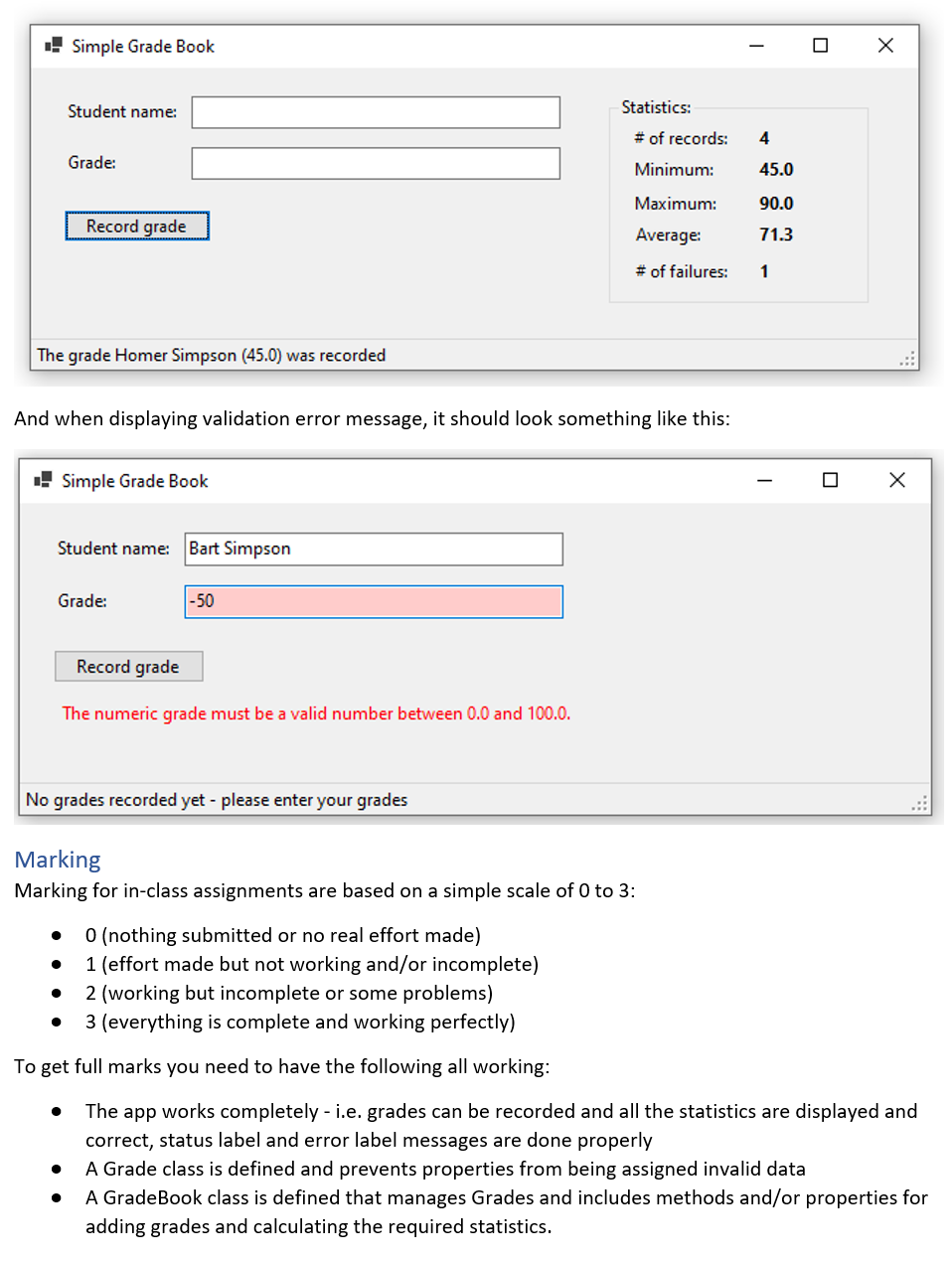 Solved Programming Concepts 11 – In-class Assignment3 The | Chegg.com