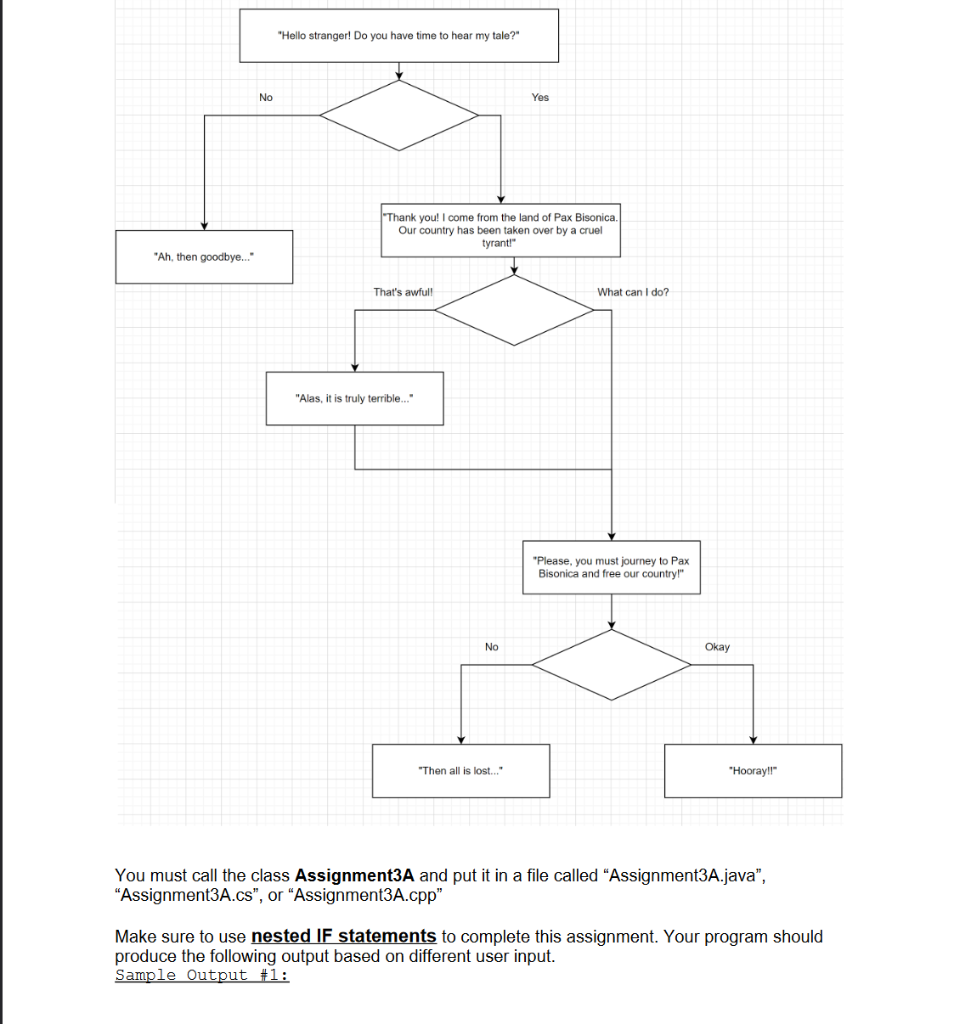 Solved Help in Javascript please! Assignment3A: Decision | Chegg.com