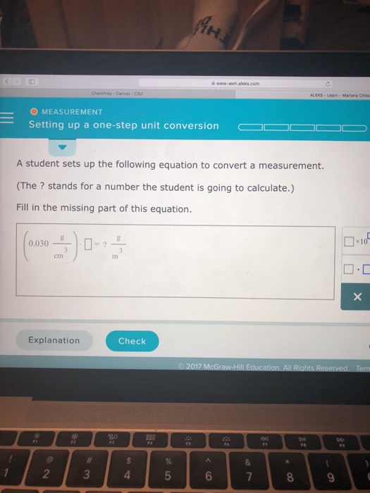 Solved EKS - Learn MEASUREMENT Setting up a one-step unit | Chegg.com