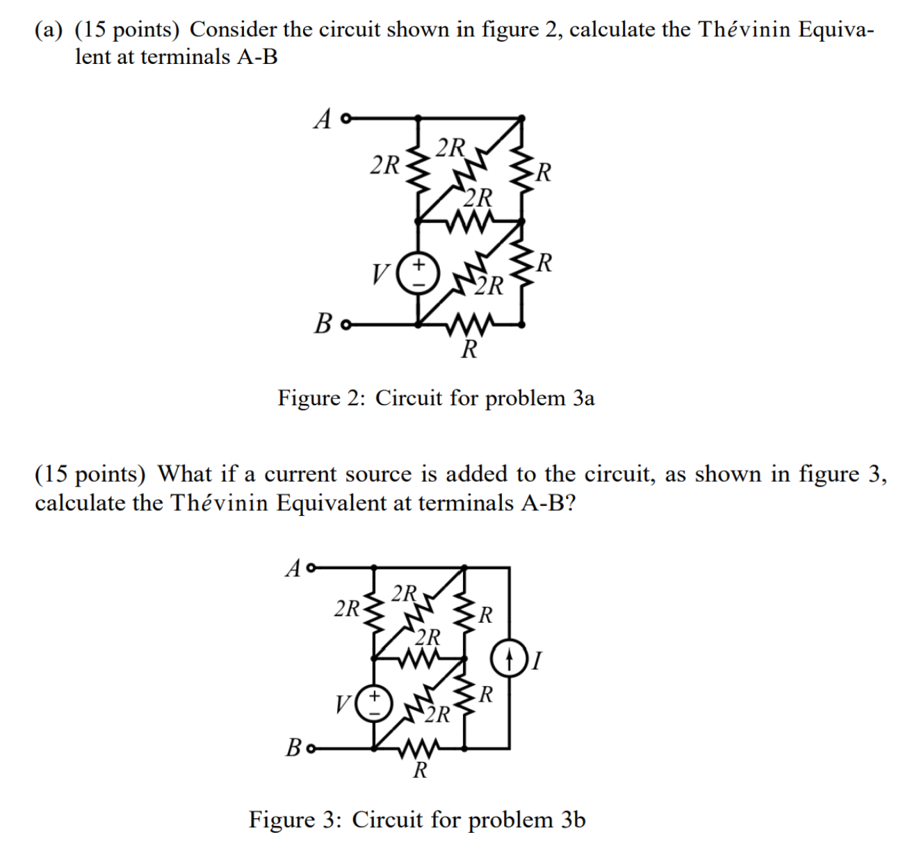 Solved (a) (15 ﻿points) ﻿Consider the circuit shown in | Chegg.com