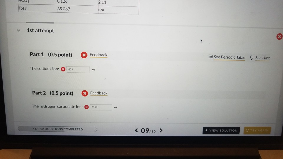 Solved 09 Question (1 point) a See page 497 The following | Chegg.com