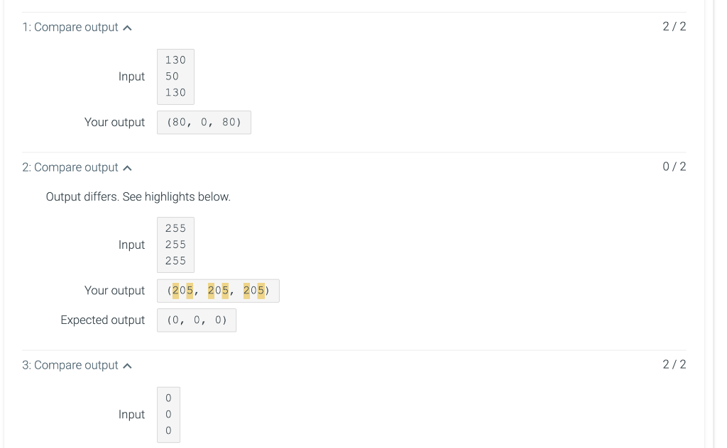 Solved 4.10 LAB: Different shades of gray Summary: Given | Chegg.com