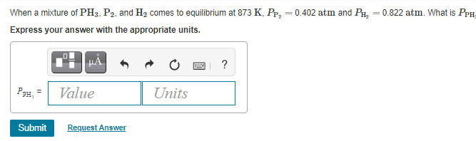 Solved Phosphine (PH3) decomposes at elevated temperatures, | Chegg.com