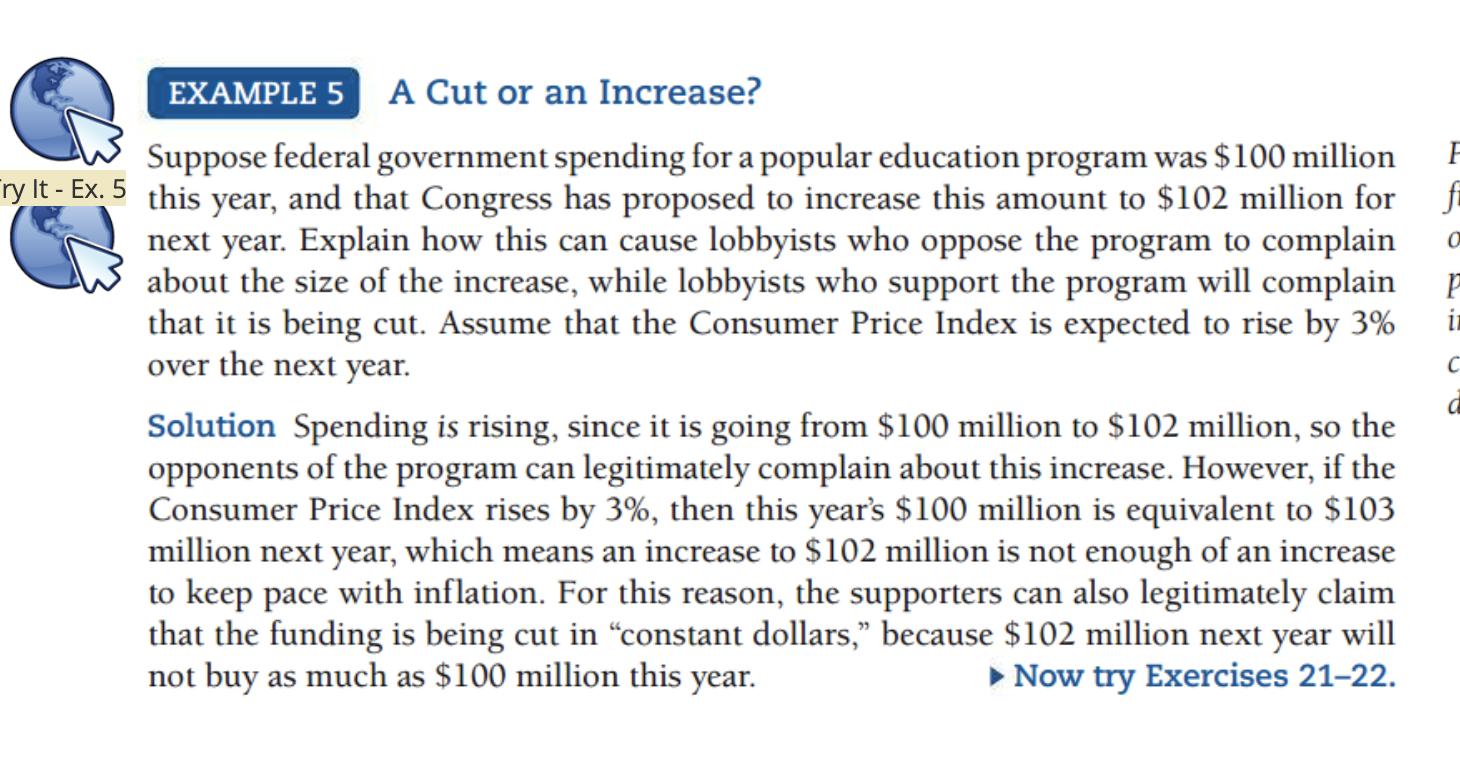 Solved 21. Political Math. Suppose federal government | Chegg.com