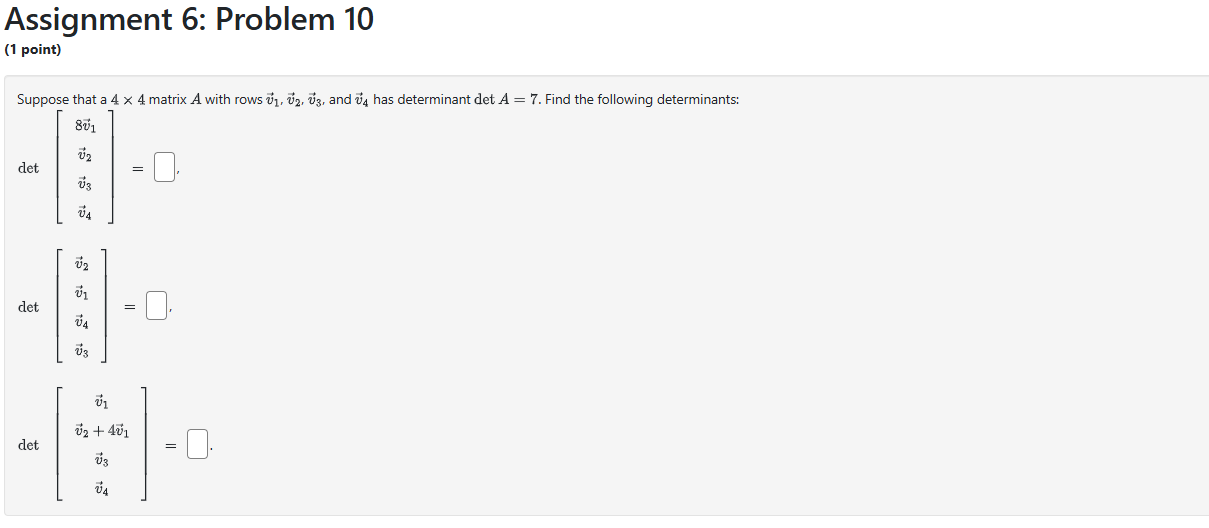 Solved Assignment 6: Problem 10(1 ﻿point)Suppose that a | Chegg.com