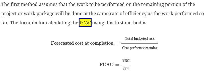 Solved calculate the FCAC using this method and information | Chegg.com