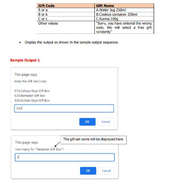 Solved QUESTION 3 - JAVASCRIPT (30 marks) Based on the | Chegg.com