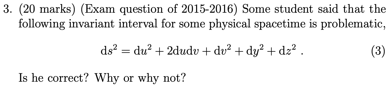 Solved (20 ﻿marks) (Exam question of 2015-2016) ﻿Some | Chegg.com