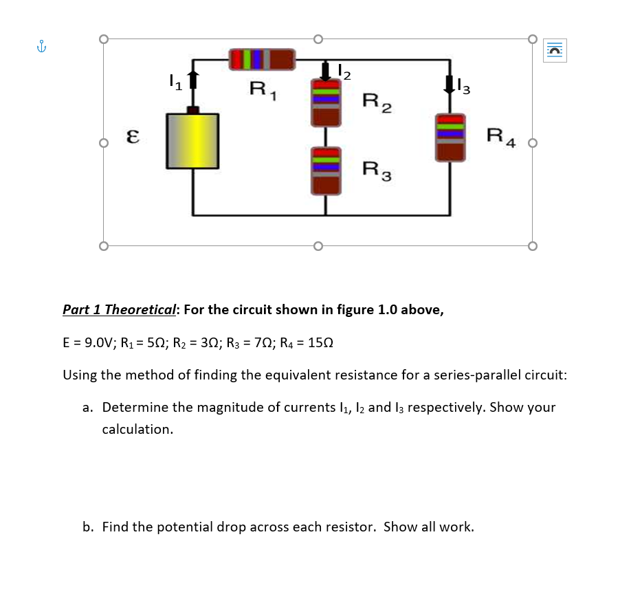 Solved i C 11 R1 113 R.2 2 w R4 Rao R3 Part 1 Theoretical: | Chegg.com