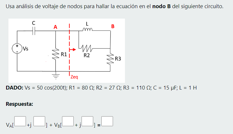 Solved Usa análisis de voltaje de nodos para hallar la | Chegg.com