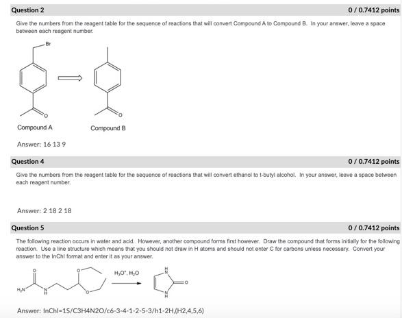Solved Description 1. HNO3, H2SO4 2. PCC 3. Na2Cr2O7, H2S04 | Chegg.com
