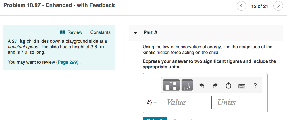 Solved Problem 10.27-Enhanced - with Feedback 12 of 21 | Chegg.com Solved Problem 10.27-Enhanced - with Feedback 12 of 21 | Chegg.com