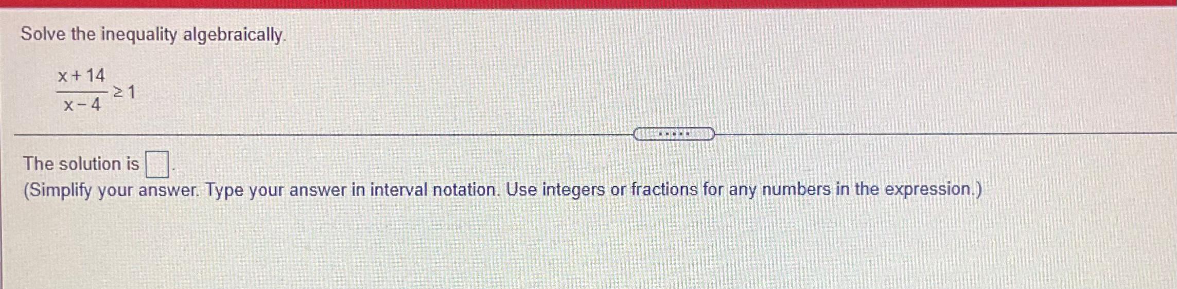 Solved This is a Algebra math question. If you can please | Chegg.com