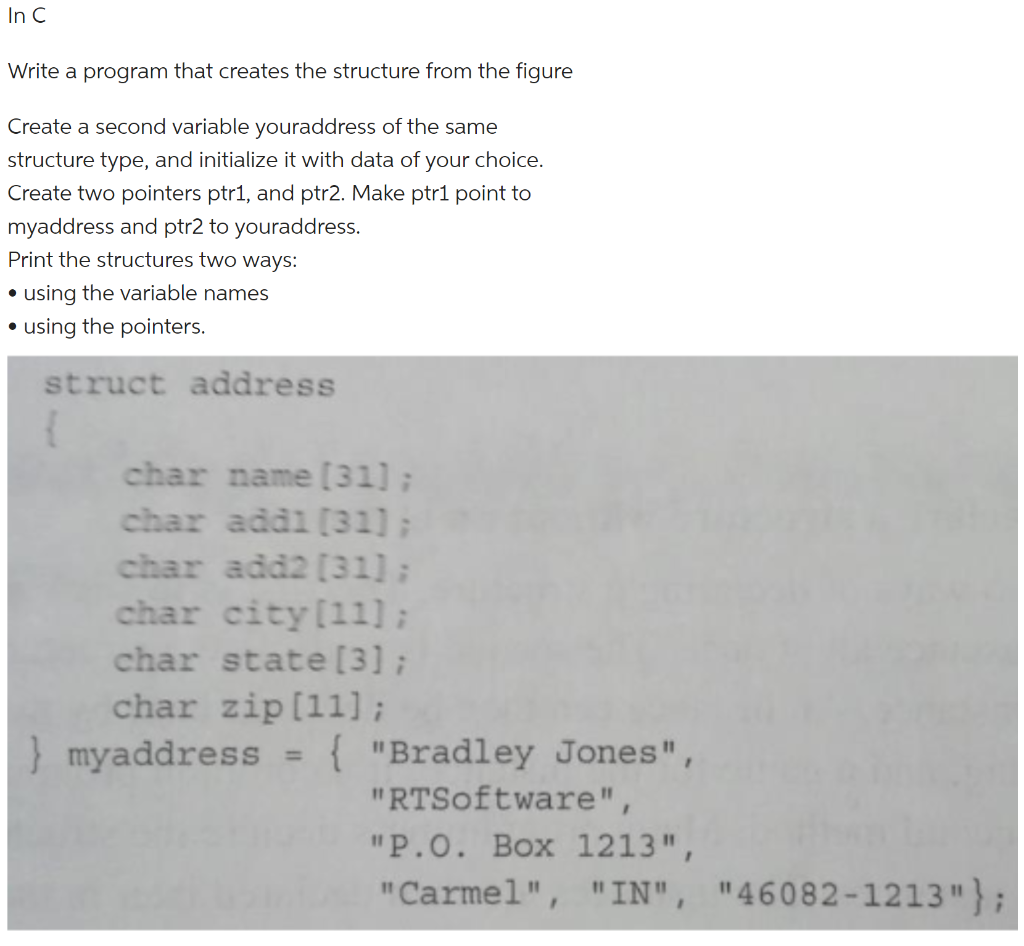 Solved Don't solve first code it is only there for reference | Chegg.com