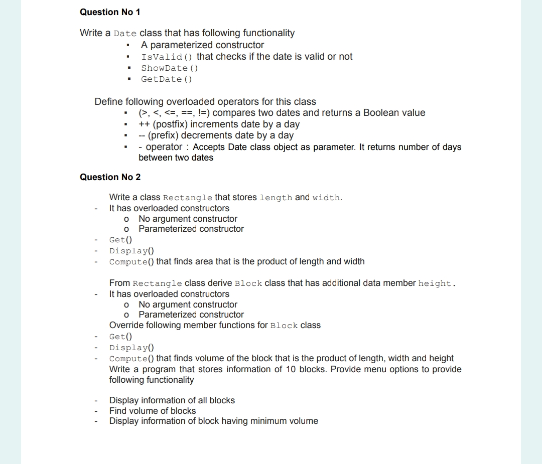 Solved Question No 3 Create a class Vehicle having following | Chegg.com