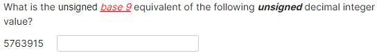 Solved What is the unsigned binary equivalent (with 3 digits | Chegg.com