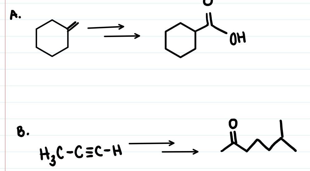 Solved Complete each of the following multi-step synthesis | Chegg.com