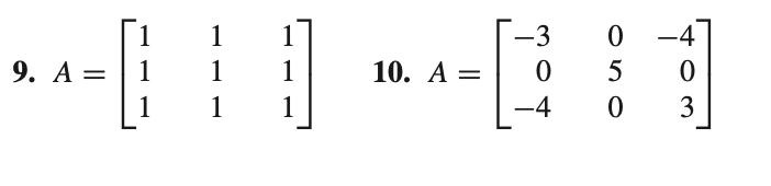 Solved In Exercises 9 and 10, orthogonalize the given matrix | Chegg.com