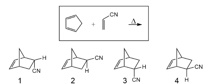 Solved According to the ENDO rule, what are the products of | Chegg.com