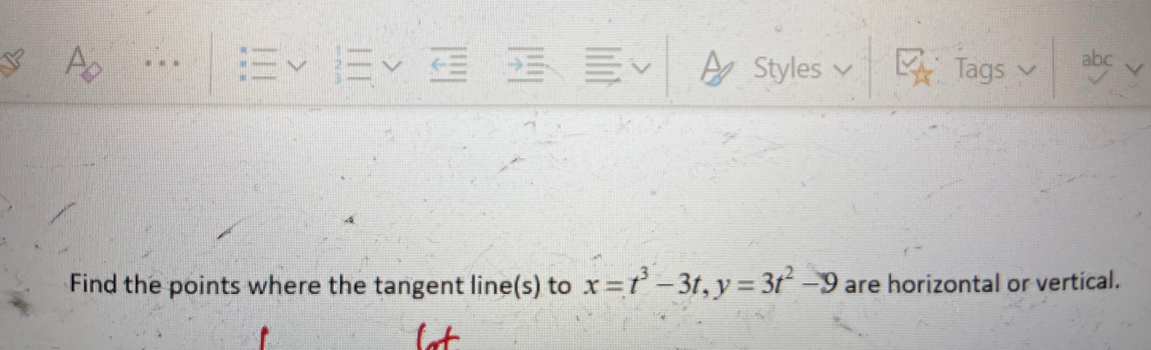 Solved Find the points where the tangent line(s) to | Chegg.com