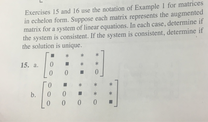 Solved Exercises 15 and 16 use the notation of Example 1 for | Chegg.com