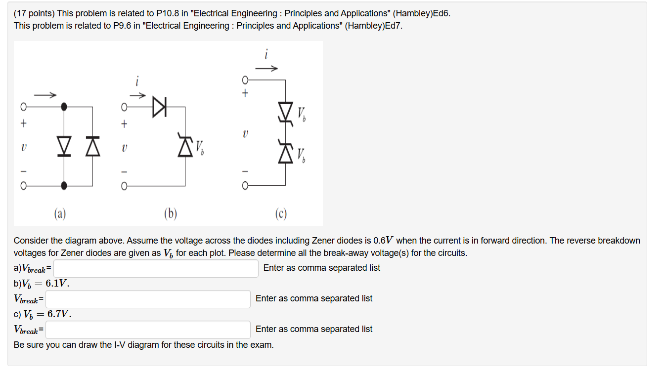 Solved (17 ﻿points) ﻿This problem is ﻿related to P10.8 in | Chegg.com